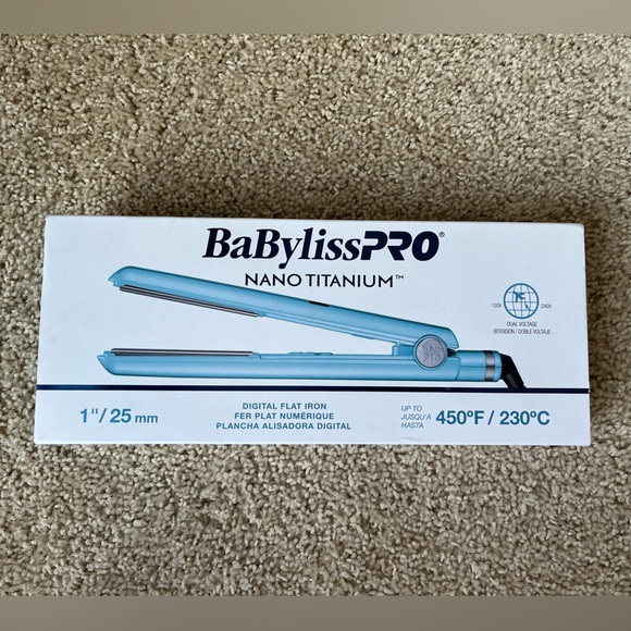 BaByliss | Hair | Babylisspro Nano Titanium Flat Iron Inch | Poshmark